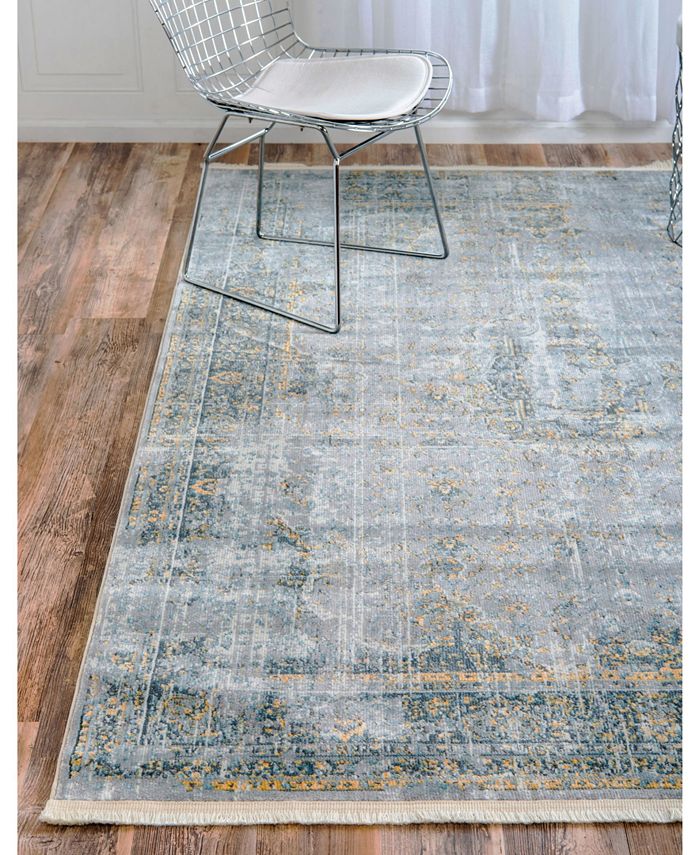 Bayshore Home Kenna Ken1 Gray 2' 2" x 3' Area Rug - Macy's