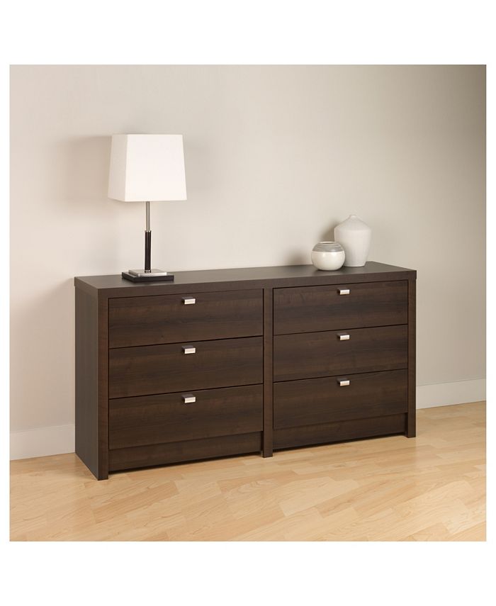Prepac Series 9 Designer - 6-Drawer Dresser - Macy's