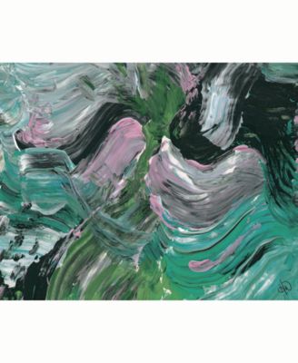 Creative Gallery Vulcano Beta Abstract Portrait Metal Wall Art Print ...