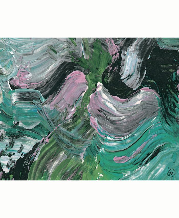 Creative Gallery Vulcano Beta Abstract Portrait Metal Wall Art Print ...