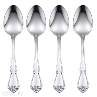 Oneida True Rose Set/4 Teaspoons - Macy's
