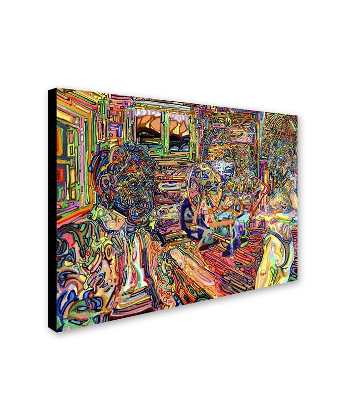 Trademark Global Josh Byer 'His Wife Her Mother' Canvas Art - 24" x 32 ...