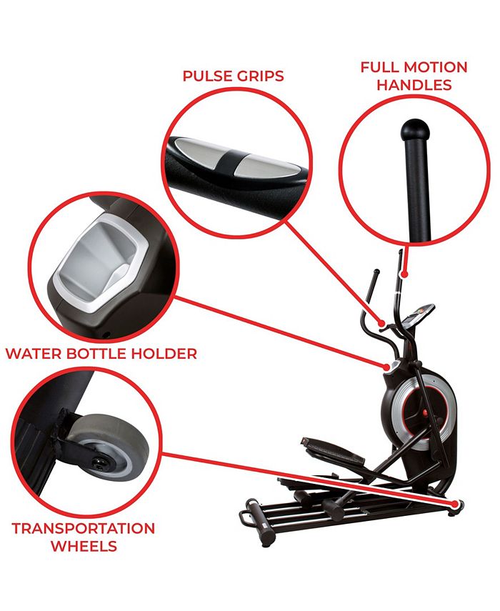 Sunny Health & Fitness Sunny Health and Fitness Programmable Elliptical ...