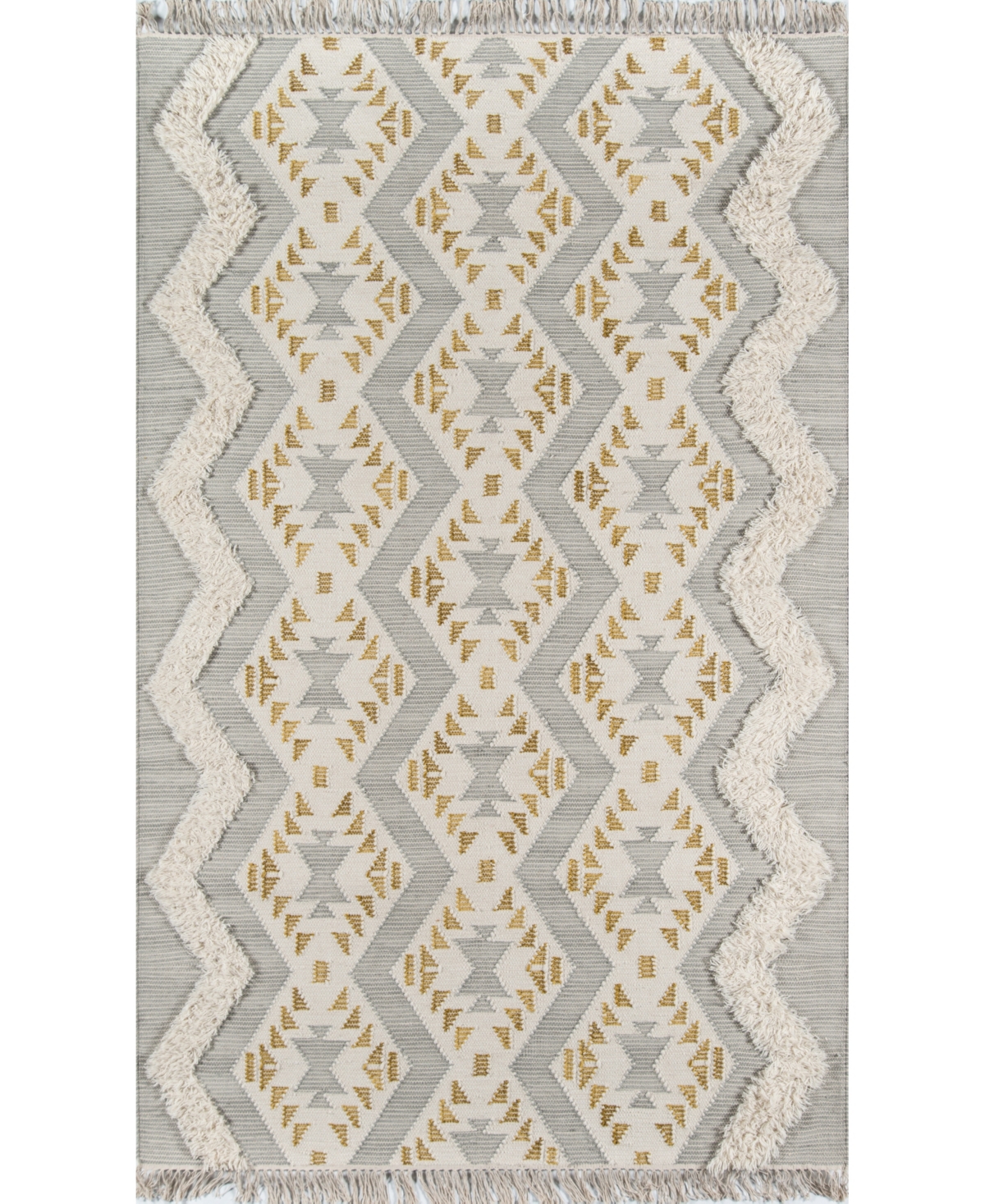 Click here for Novogratz Indio Ind-1 Gray 2 x 3 Area Rug - Grey prices