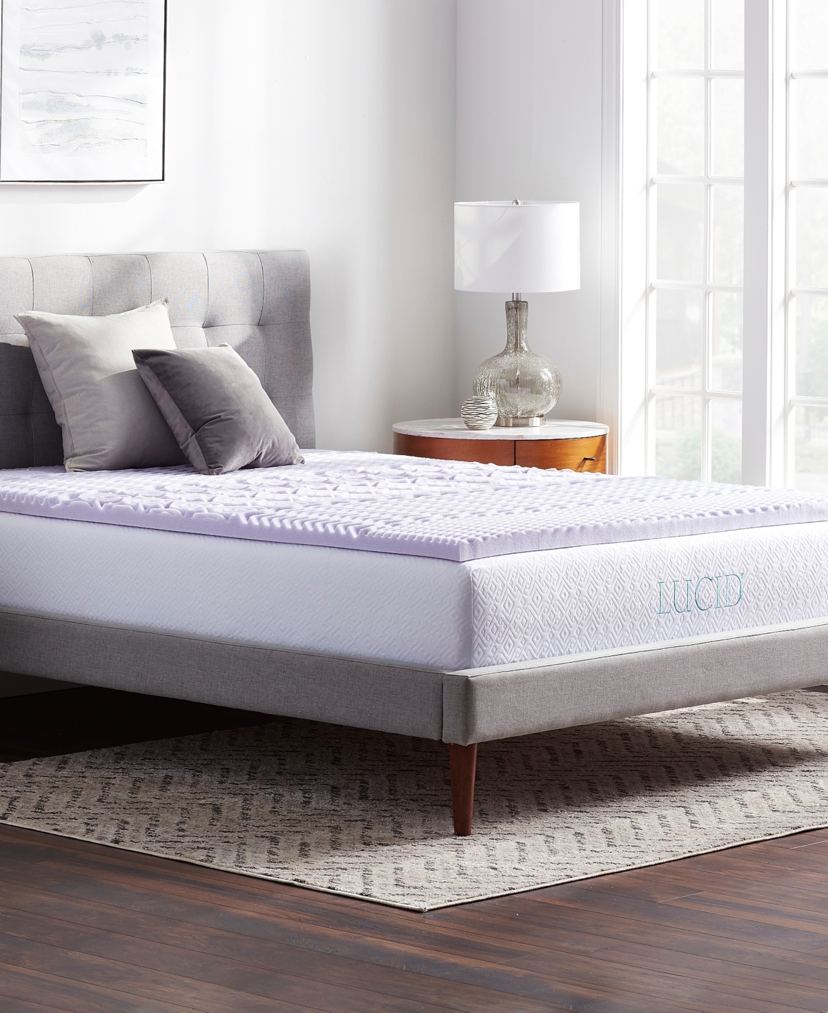 Click here for Lucid Dream Collection 5-Zone Lavender Memory Foam... prices