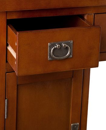 Southern Enterprises Nichols Mission Computer Desk - Macy's