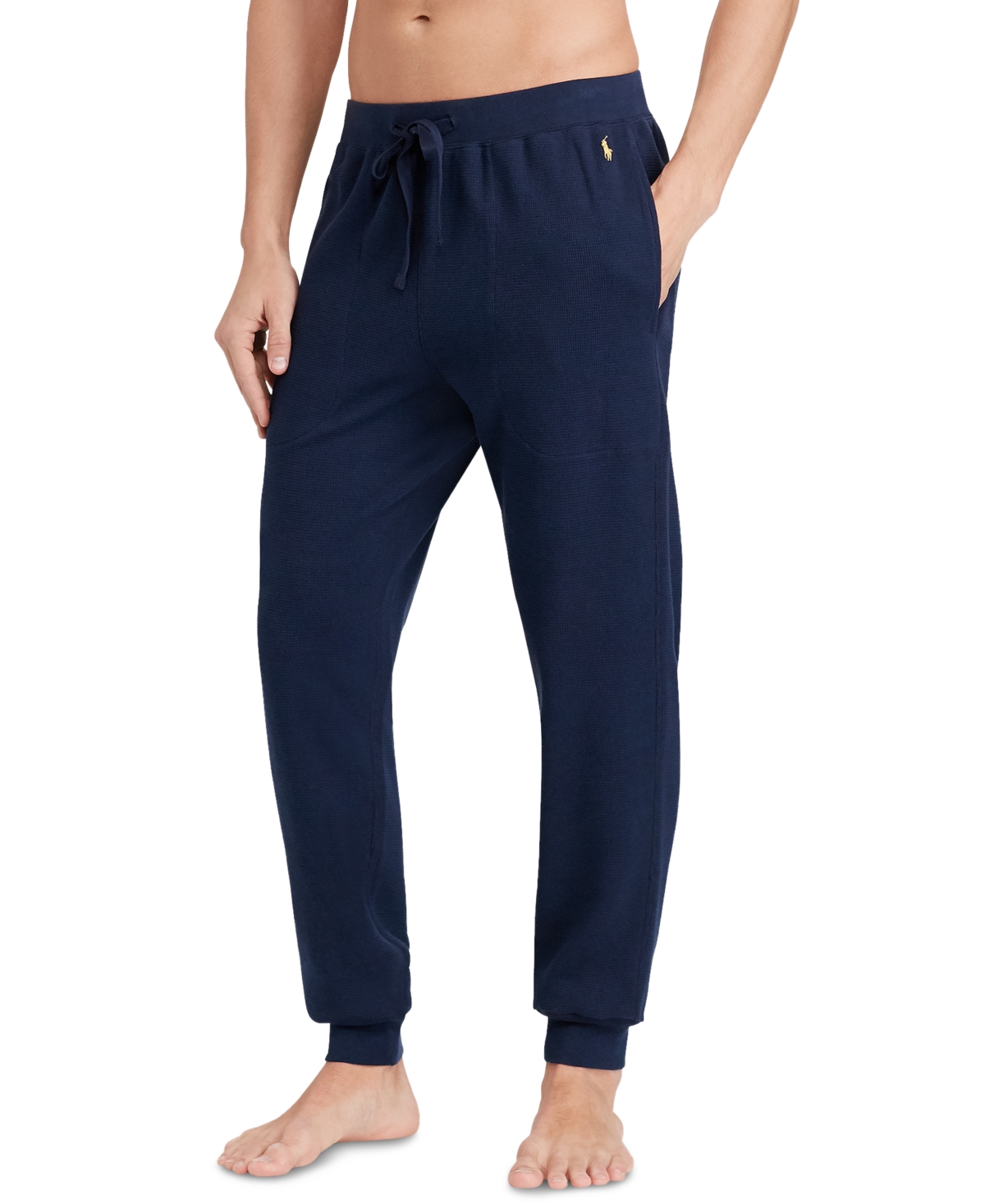 Click here for Polo Ralph Lauren Mens Waffle-Knit Sleep Jogger Pa... prices