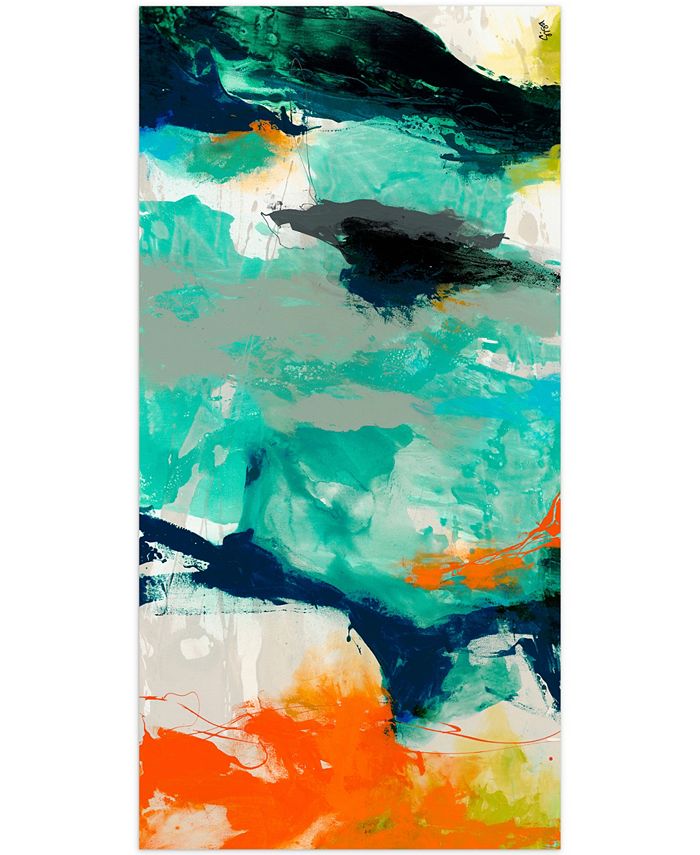 Empire Art Direct 'Tidal Abstract 2' Frameless Free Floating Tempered ... Empire Art Direct 'Tidal Abstract 2' Frameless Free Floating Tempered ...