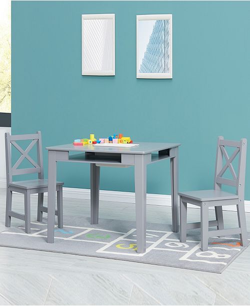 Acessentials Wooden Storage Activity Table Set & Reviews - Furniture ...