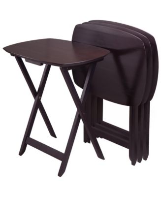 Chandler Set of 4 Single Snack Tables - Macy's