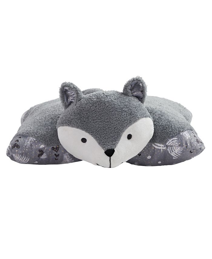 Pillow Pets Naturally Comfy Fox Plush Stuffed Animal Plush Toy - Macy's