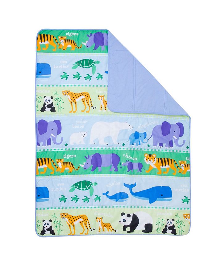 Wildkin Endangered Animals Twin Lightweight Comforter Set - Macy's