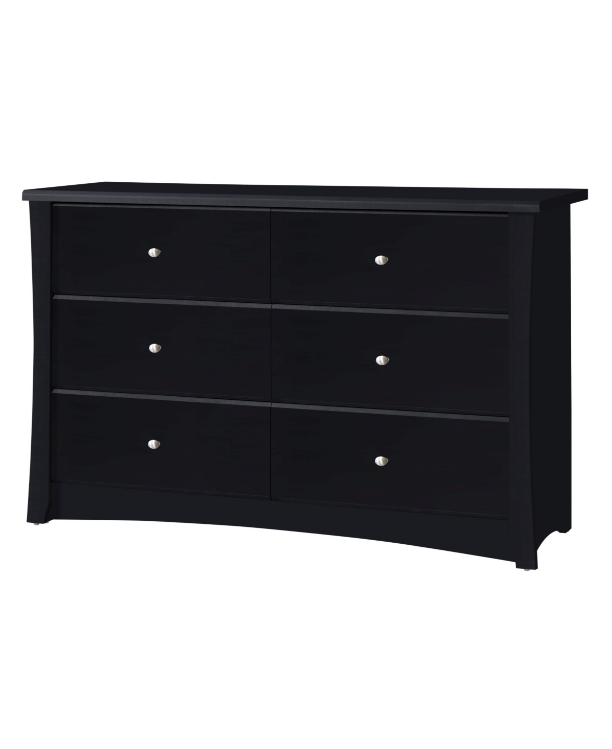 Click here for Storkcraft Crescent 6 Drawer Double Dresser - Blac... prices