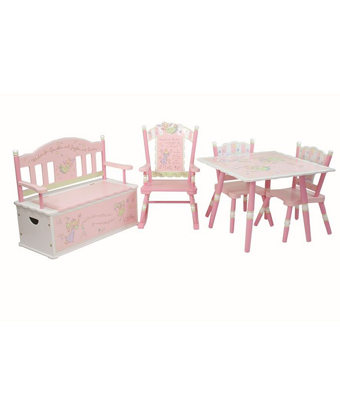 Wildkin Fairy Wishes Bench Seat with Storage - Macy's