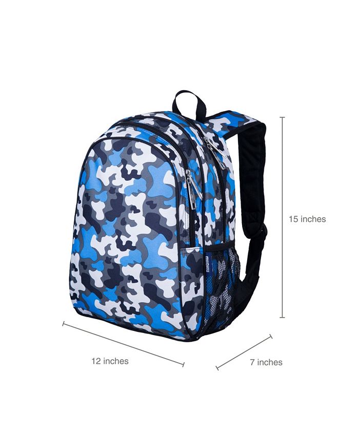 Wildkin Blue Camo 15" Backpack - Macy's