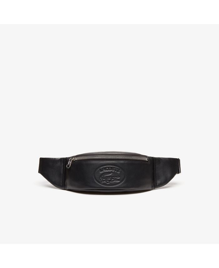 Lacoste Leather Waistbag Fanny Pack - Macy's