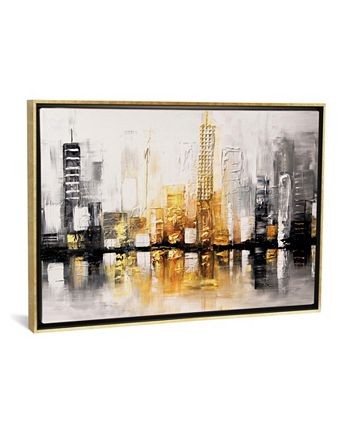 iCanvas City View by Osnat Tzadok Gallery-Wrapped Canvas Print - 26" x ...