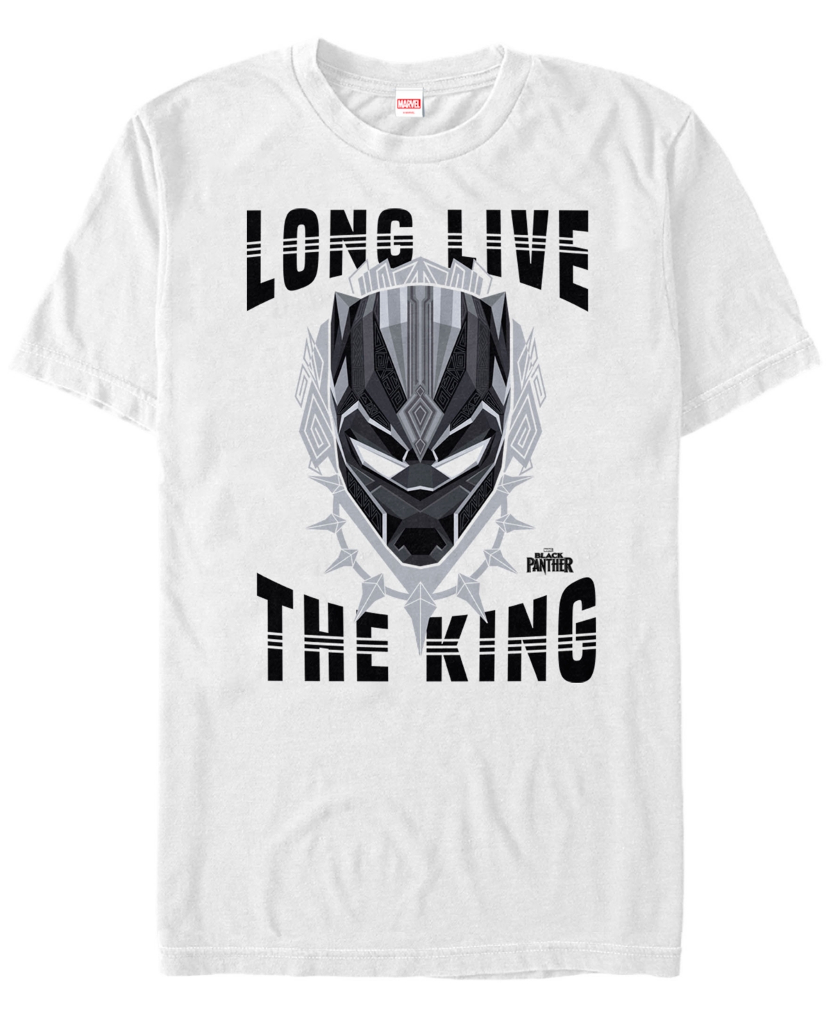 Click here for Marvel Mens Black Panther Long Live The King of Wa... prices