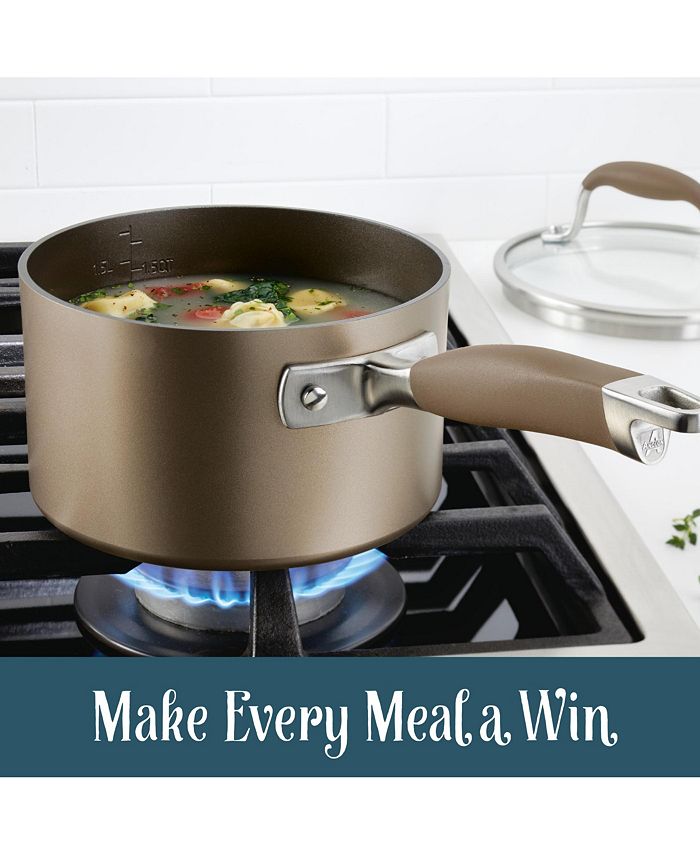 Anolon Advanced Home Hard-Anodized Nonstick 2-Qt. Saucepan - Macy's