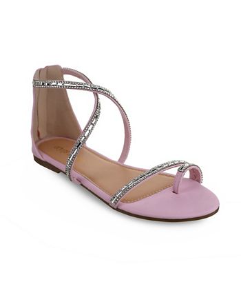 Olivia Miller Richey Multi Rhinestone Sandals - Macy's