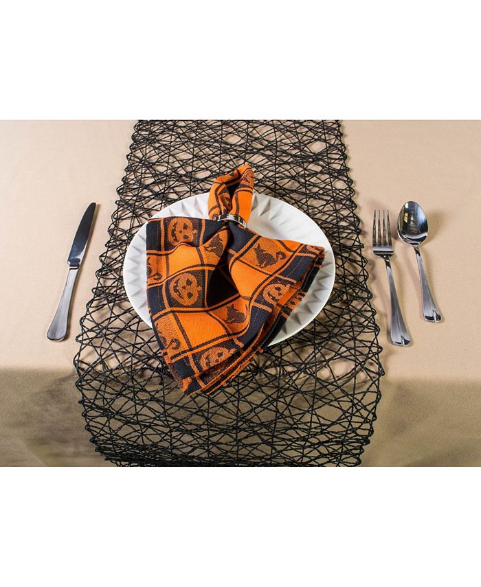 Design Imports Woven Paper Table Runner 14" x 72" - Macy's