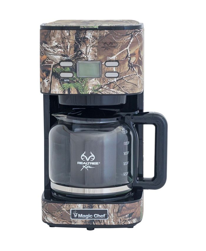 Magic Chef 12-Cup Drip Coffee Maker with Authentic Real Tree Extra ...