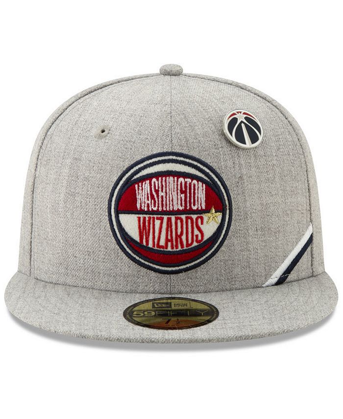 New Era Washington Wizards 2019 On-Court Collection 59FIFTY Fitted Cap ...