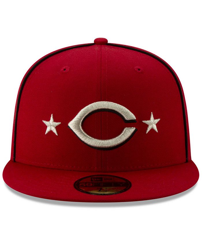 New Era Cincinnati Reds All Star Game Patch 59FIFTY Cap - Macy's