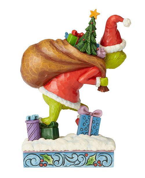 Enesco Jim Shore Tip Toeing Grinch & Reviews - All Holiday Lane - Home ...