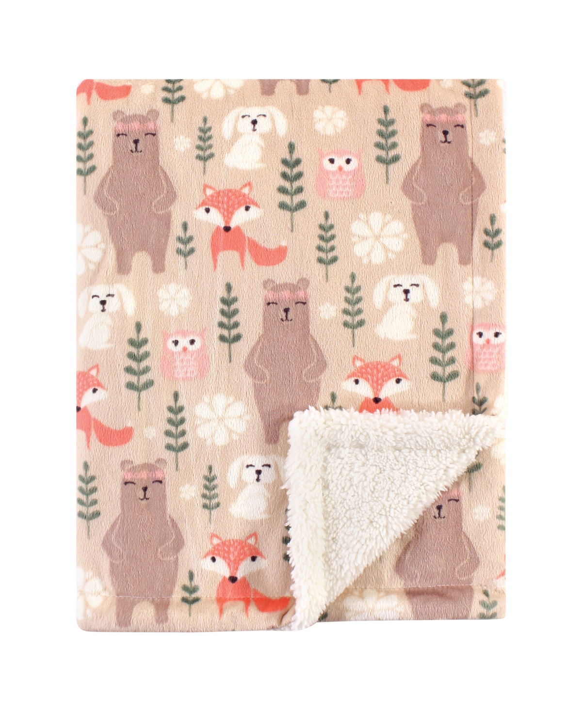 Click here for Hudson Baby Girls Double Layer Blanket - Girl fore... prices