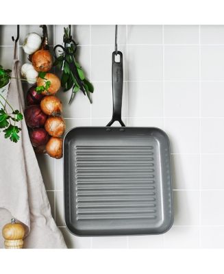 GreenPan New York Pro 11" Ceramic Non-Stick Open Square Grill Pan ...