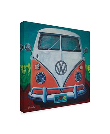 Trademark Global Hippie Hound Studios Volkswagen Van Bohemian Dream ...