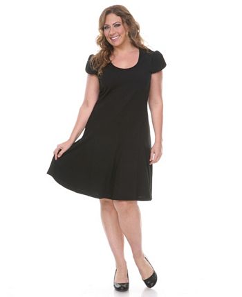 White Mark Women's Plus Size Cara Dress - Macy's