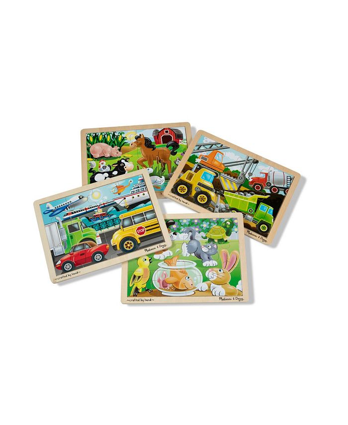 Melissa and Doug Jigsaw Bundle 4 Puzzle Bundle - Macy's