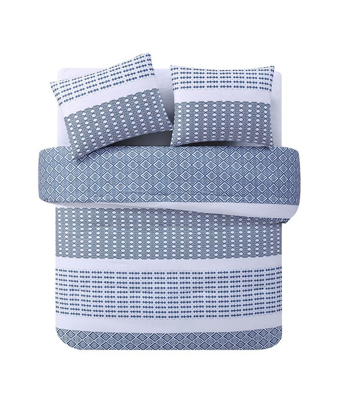 VCNY Home Pure 3-Pc. Full/Queen Comforter Set - Macy's