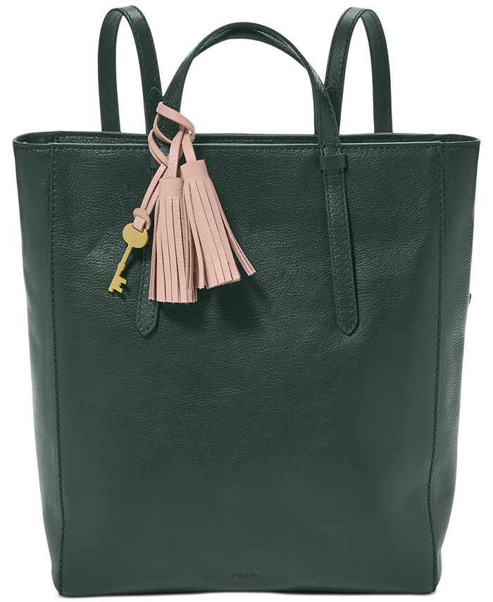 Fossil Camilla Leather Backpack - Macy's
