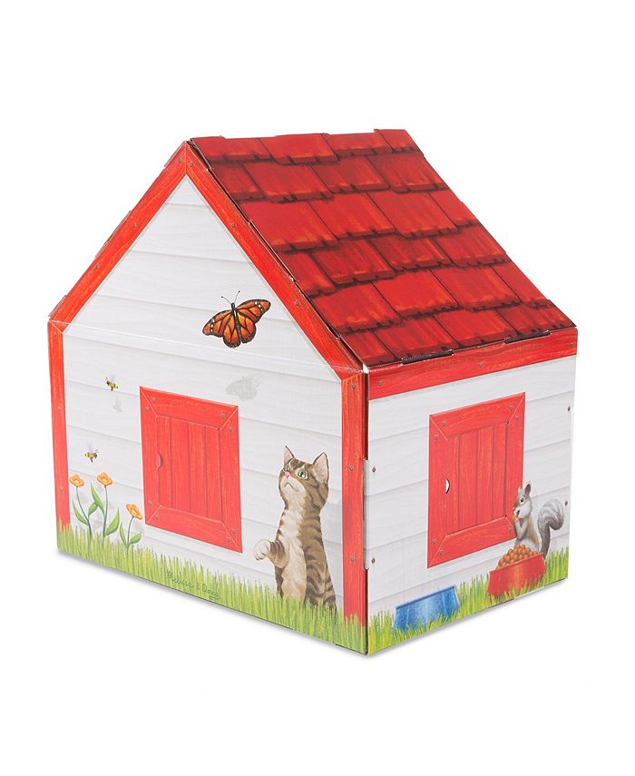 Melissa and Doug Doghouse Plush Pet Playhouse - Macy's