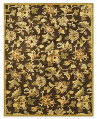 CLOSEOUT! Bashian Area Rug, Nottingham MCY107 Victoria Chocolate 5'6" x ...
