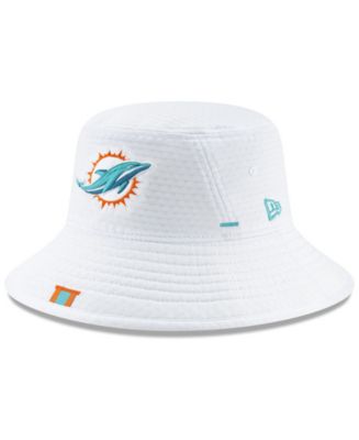 New Era Miami Dolphins Training Bucket Hat - Macy's