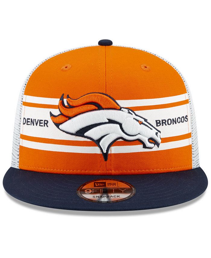 New Era Denver Broncos Classic 77 Stripe Mesh 9FIFTY Cap - Macy's