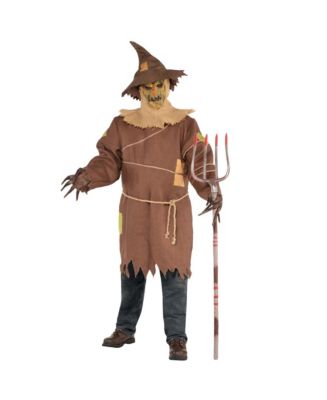 Amscan Scary Scarecrow Man Adult Men's Costume - Plus Size - Macy's