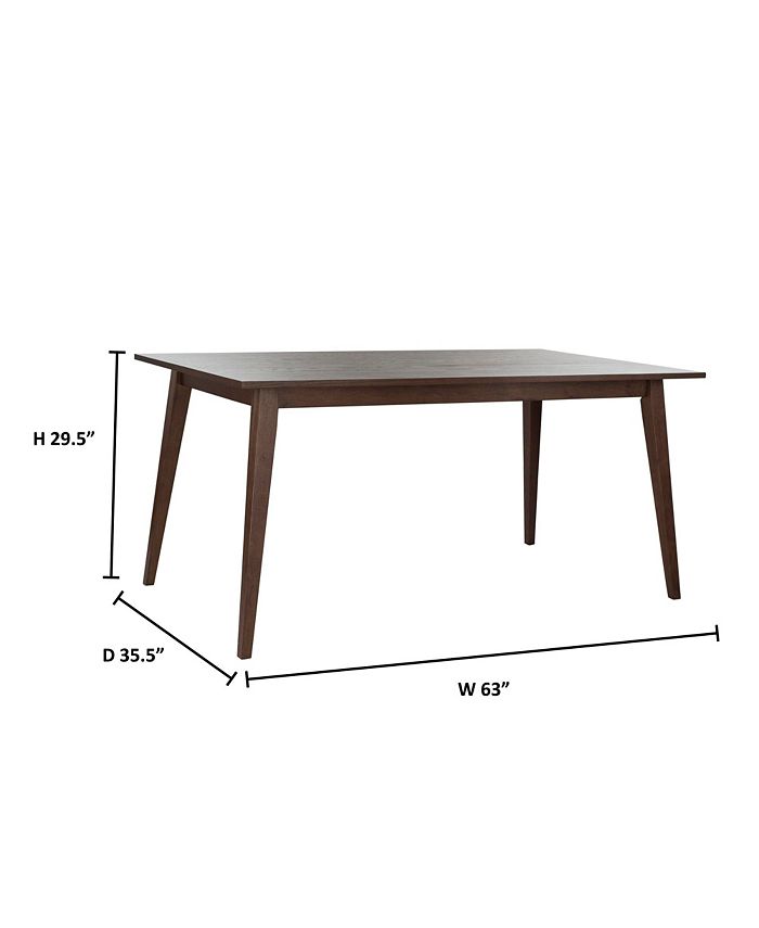 Adore Décor CLOSEOUT! Madison Dining Table - Macy's