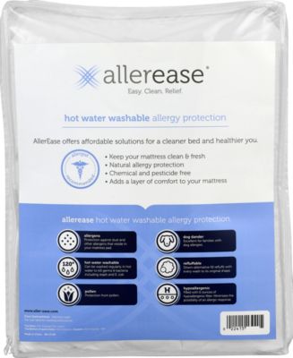 AllerEase Hot Water Wash Deep-Pocket Mattress Pad, Full - Macy's