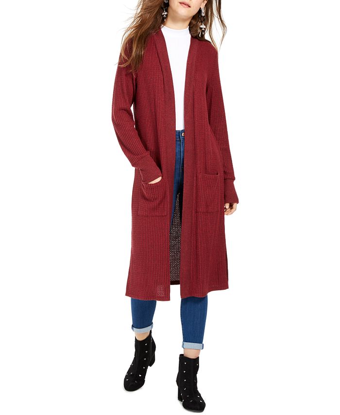 Hippie Rose Juniors' Open-Front Duster - Macy's