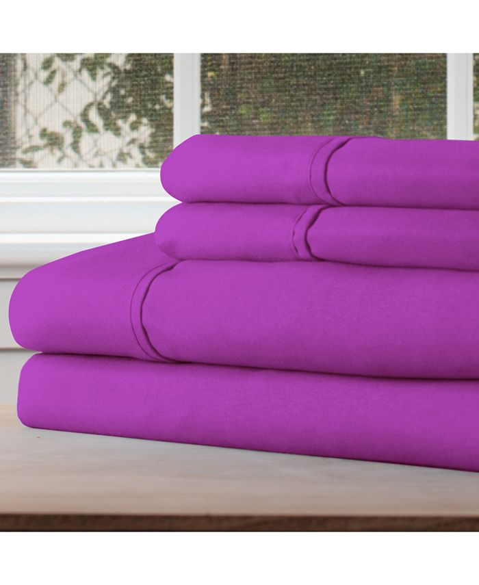 Baldwin Home Series 1200 4 Piece Full Queen Sheet Set - Macy's