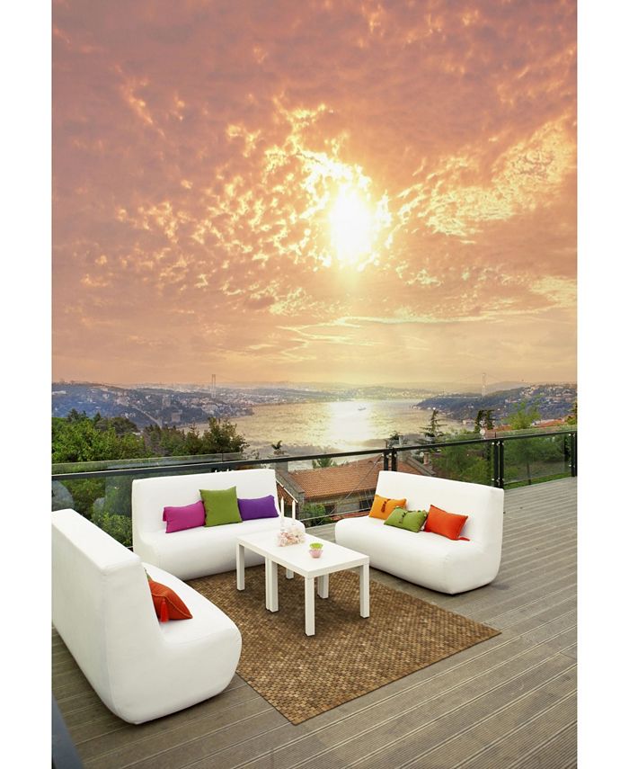 Hip-o Modern Living Teak Indoor And Outdoor Floor Rug, 5' X 8' - Macy's