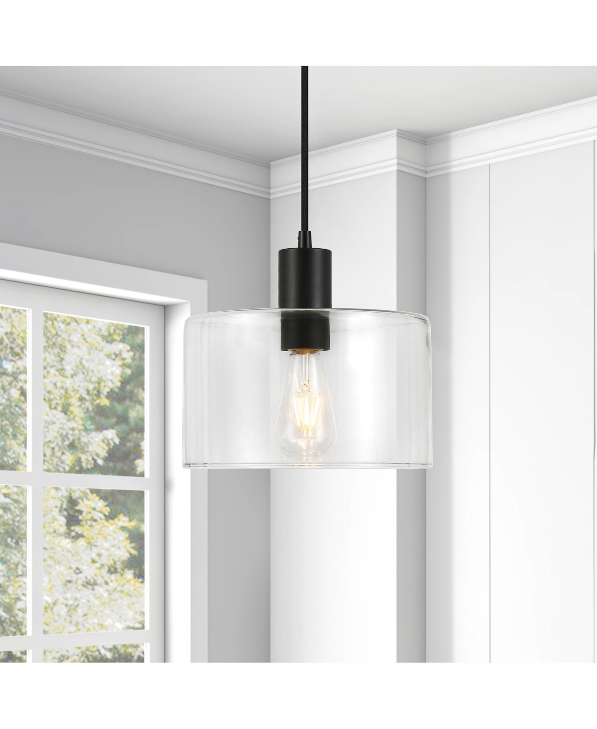 Click here for Henri Pendant - Black prices