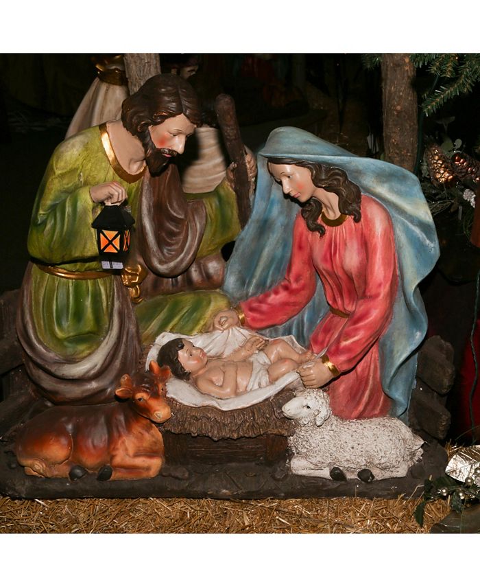 Sterling 7-Piece Set Resin Nativity Figurines - Macy's