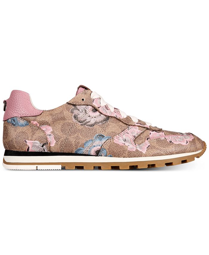 COACH Women's C118 Floral Sneakers - Macy's