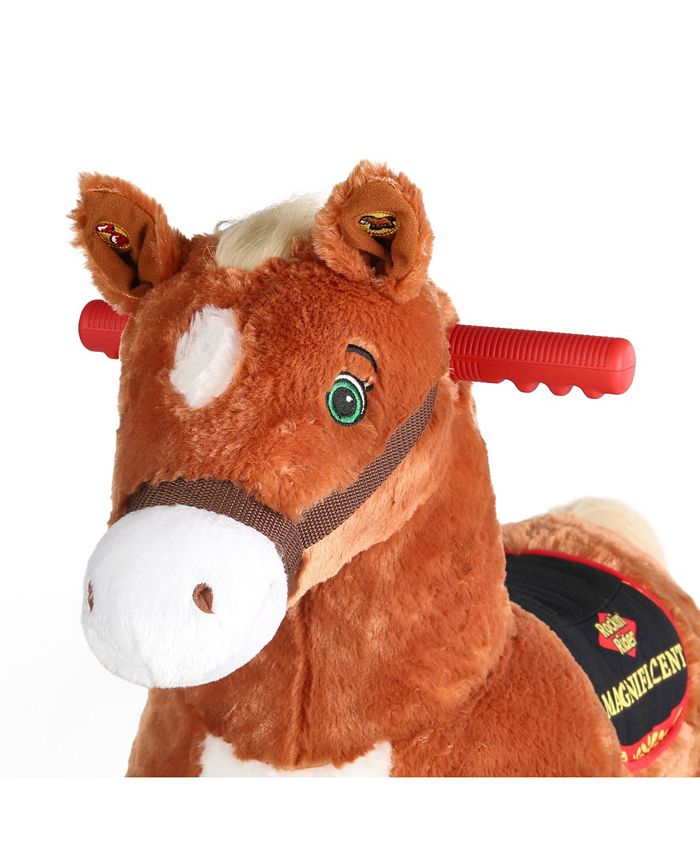 Rockin' Rider Magnificent 6 Volt Ride-On Pony - Macy's